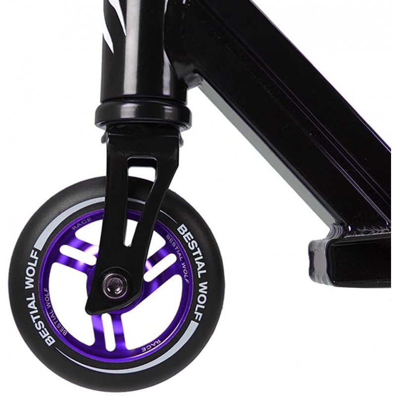 Wheel RACE Black/Violet 100mm Bestial Wolf